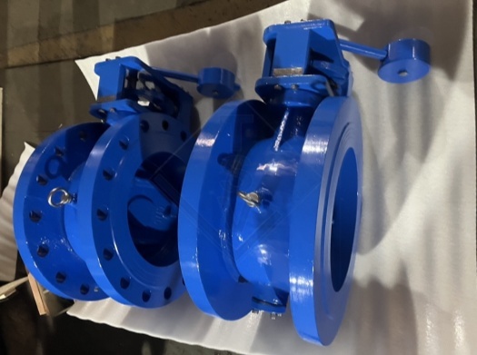 Tilting Flanged check valve with cylinder - TIANSHENG VALVE